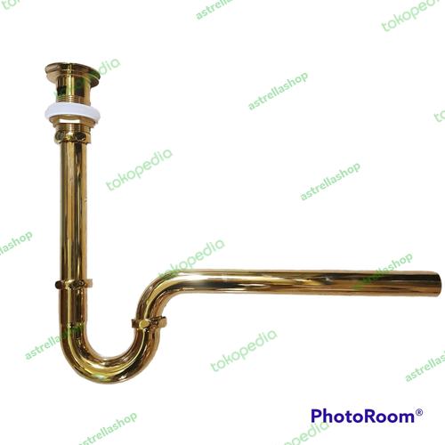 Jual sifon afur wastafel model angsa pencet kuningan Gold - kepala sifon - Jakarta Pusat ...
