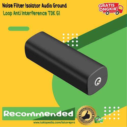 Promo Noise Filter Isolator Audio Ground Loop Anti Interference TDK G1 ...