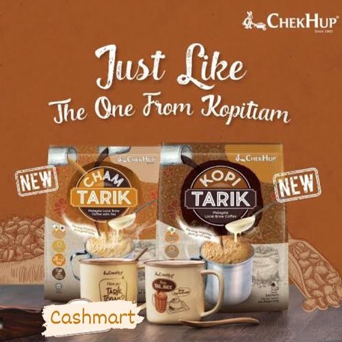 Jual ChekHup KOPI TARIK & CHAM TARIK Malaysia Local Brew Chek Hup ...