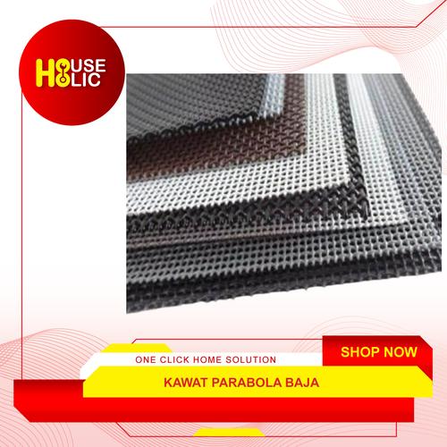 Jual Kawat Parabola Baja Nyamuk Per Rol / Kawat Anti Nyamuk Kawat Baja ...