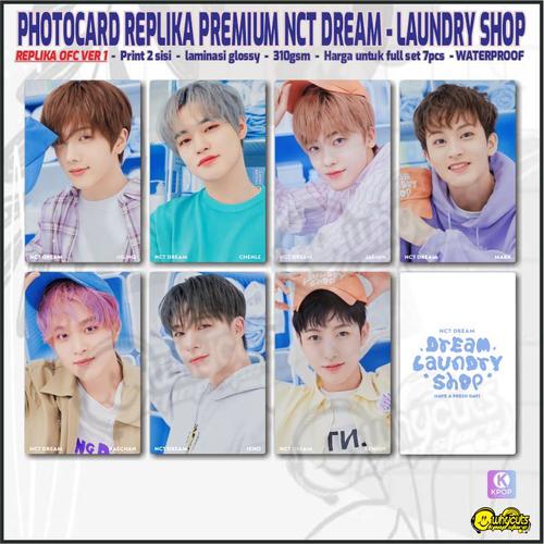 Jual Photocard Set Replika Premium NCT DREAM Laundry Shop / Print 2 sisi - V1 - Jakarta Timur ...