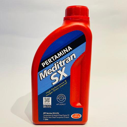 Jual Oli Pertamina Meditran SX 1 Liter 15W-40 Mesin Diesel Truk Solar ...