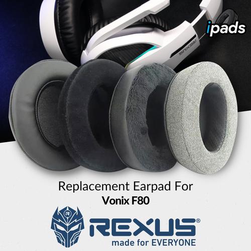 Jual Earcup Earpad Ear Cushion Rexus Vonix F80 F-80 F 80 Busa Pad Foam ...