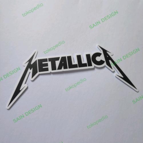 Jual Sticker Group Band Metallica 9x4cm - Kab. Bantul - SAIN DESIGN ...