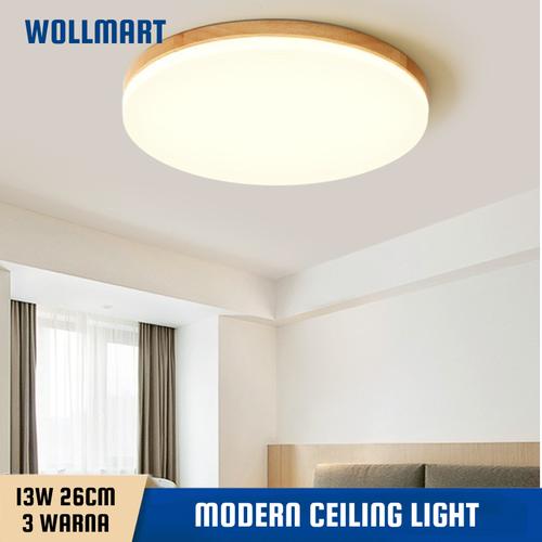Jual Ceiling Light Lampu Plafon Rumah Bulat Minimalis Led 3 Warna ...