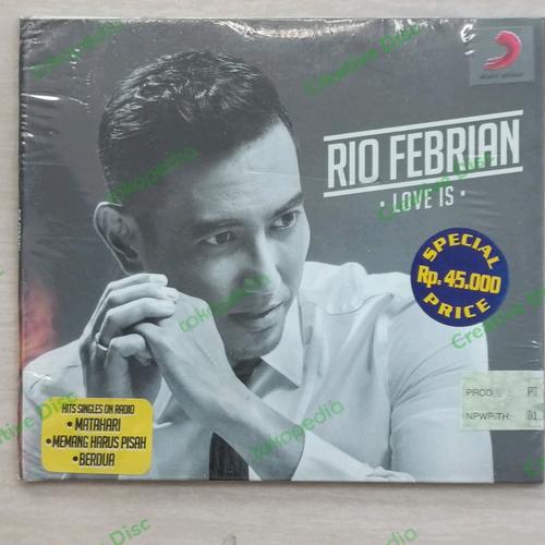 Jual CD Rio Febrian Love Is - Kota Surabaya - Creative Disc | Tokopedia