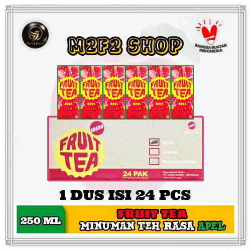 Jual Fruit Tea Teh Rasa Apel Kotak - 250 ml (Harga Karton) - Jakarta ...