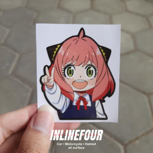 Jual Sticker Hologram Stiker Anime - Anya Forger SPY x Family - Wibu ...