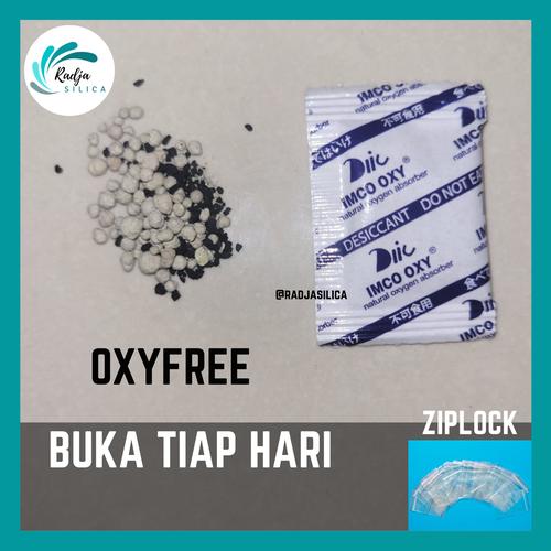 Jual SILICA GEL OXYfree food grade 100 gram untuk makanan - 1GRAM ...