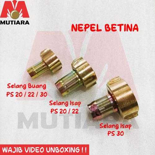 Jual Nepel Betina Socket Selang Buang Isap Mesin Power Sprayer PS 20 22 ...