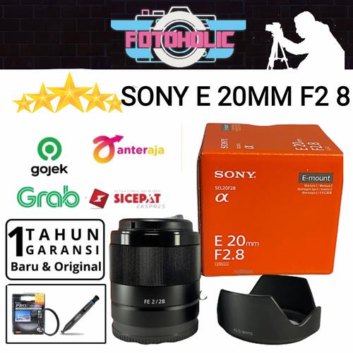 Jual LENSA SONY E 20MM F2.8/SONY E 20MM F2.8/E 20MM FOR Sony MIRORRLES - distributor - Jakarta ...