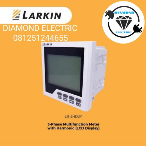Jual Larkin Power Meter 3 Phase Harmonic LCD LR-3HD3Y / LR 3HD3Y LARKIN ...