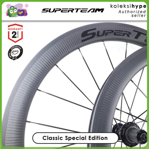 Jual SuperTeam Rim Brake R13 Classic Series Spec.ed Carbon Wheelset ...