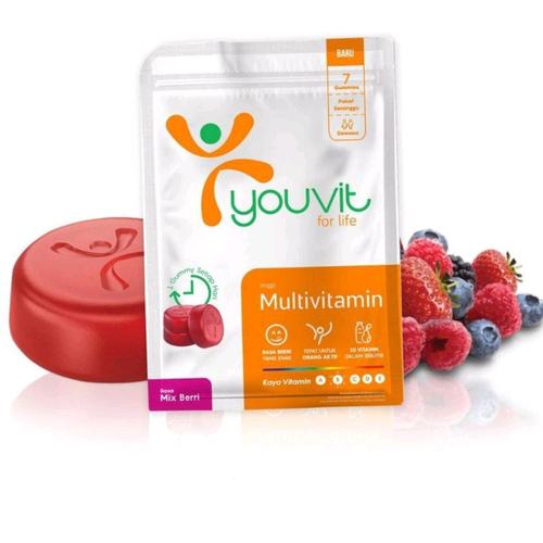 Jual Youvit Multivitamin Dewasa - Youvit Adult Gummy Sachet - Jakarta ...