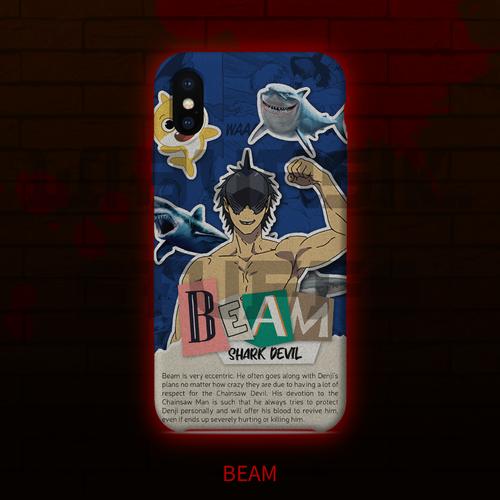 Jual Casing Anime Chainsaw Man Beam Shark Devil - Anticrack - Kota ...