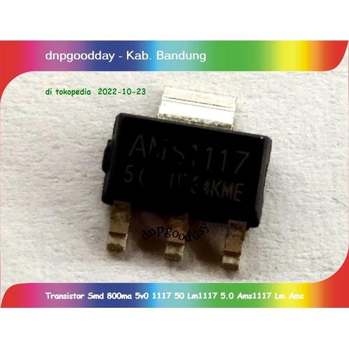 Jual Transistor Smd 800ma 5v0 1117 50 Lm1117 5.0 Ams1117 Lm Ams - Kab. Bandung - dnpgoodday ...