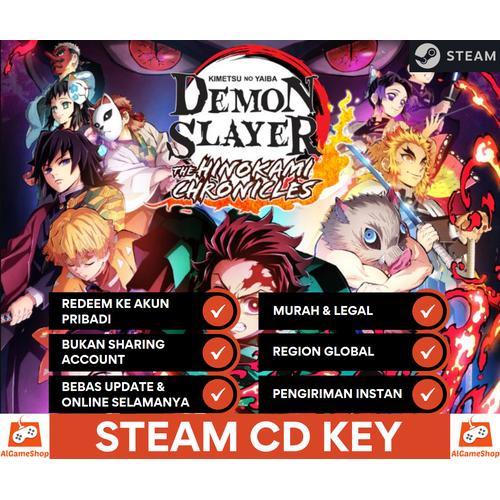 Jual Demon Slayer Kimetsu no Yaiba The Hinokami Chr Original PC Games ...