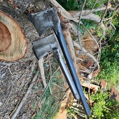 Promo KAPAK Tajam GAGANG BAJA Full BAJA kapak Cacah kampak Kayu kapak ...