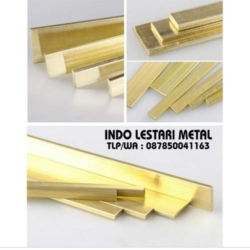 Jual plat strip kuningan 10 mm x 50 mm x 65 mm - plat kuningan ...