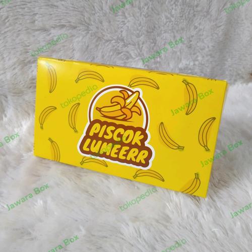 Jual Cetak Custom Kemasan Pisang Nugget Pisang Topping Piscok Box ...
