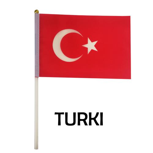 Jual Bendera Kecil Turki / Turkey Hand Waving Flag - Kota Bekasi ...