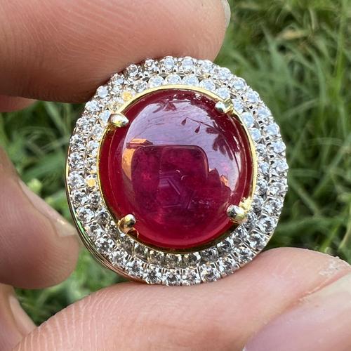 Jual Natural Red Ruby Pigeon Blood Good Luster High Quality - Ukuran ...