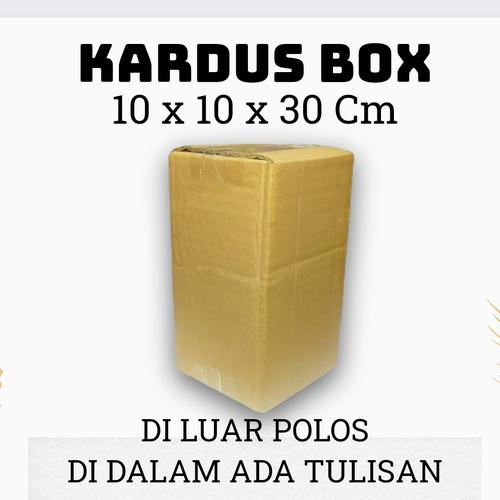 Jual Kardus 10 x 10 x 30 Cm - Kemasan Box Dus Kardus Packing Kecil ...