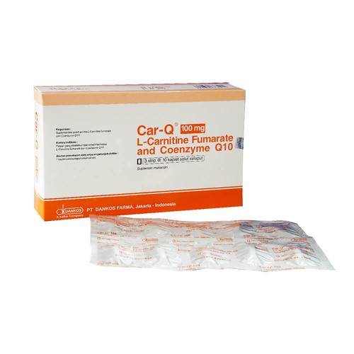 Jual CAR Q 100 MG 1 STRIP ISI 10 TABLET - Jakarta Selatan ...