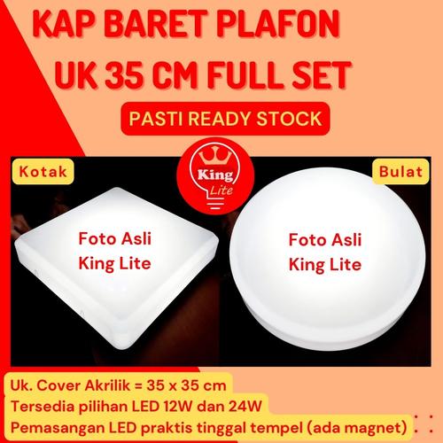 Jual Kap baret 35cm full set LED - bulat, 12W - Jakarta Pusat - King ...