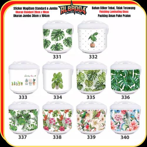 Jual Stiker MagiCom motif Monstera - 332, Standar 20x90cm - Jakarta ...