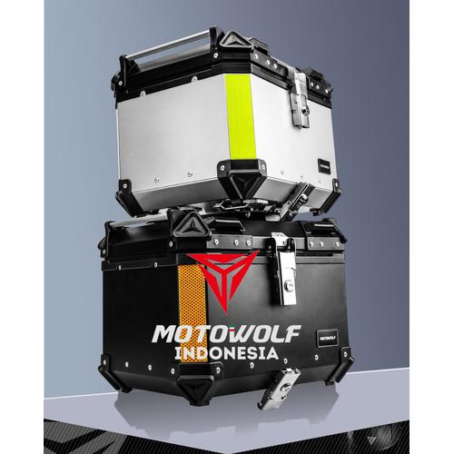 Jual Motowolf Top Box Case Pannier Aluminium Alloy Waterproof 0712 ...