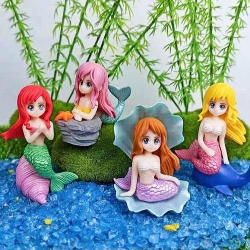 Jual Miniatur Mermaid Putri Duyung Aquascape Topper Kue Mainan Aquarium ...