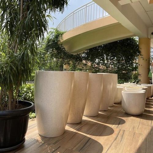 Jual Pot Tanaman Terrazzo Besar Marmer Pot Hiasan Gedung - Kab. Bogor ...