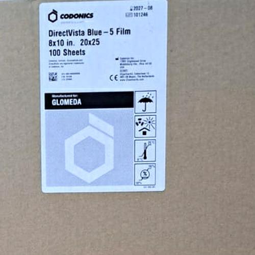 Jual film xray codonic blue 5 base 8x10 / film CR DR / poto rongent ...