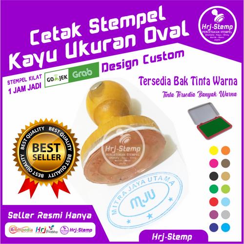 Jual Cetak Stempel Kayu Ukuran Oval | Cetak Stempel Kayu Desain Custom Suka - Kota Tangerang ...