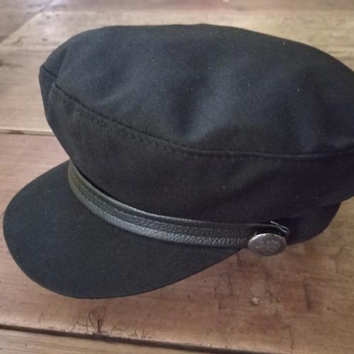 Jual Topi Kapten Kapal Militer / Topi Fisherman / Topi Sailor Hat Pria ...