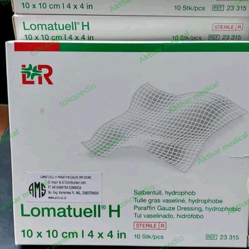 Jual Lomatule H 10 x 10cm / kasa sterile penutup luka isi 10's ...