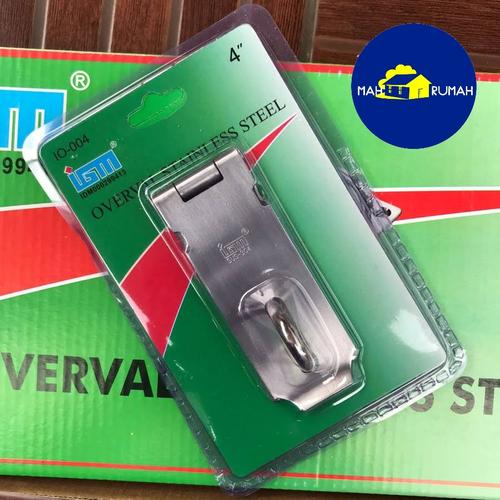 Jual OVERVAL STAINLESS Overpal Besi Slot Kunci Gembok Lemari Pintu ...