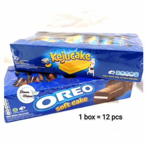 Jual Bolu OREO Soft Cake box ( isi 12 pcs) - Keju Cake - Kota Palembang ...
