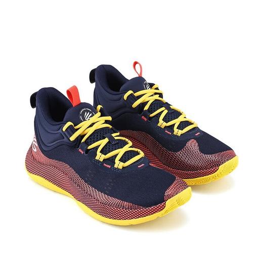 Jual Original Sepatu Under Armour UA Curry HOVR Splash Basketball Navy ...