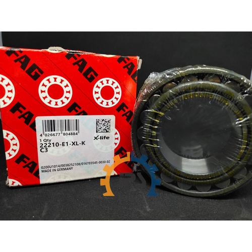 Jual Spherical Roller Bearing 22210-E1-XL-K-C3 Merk FAG - Kota Medan ...