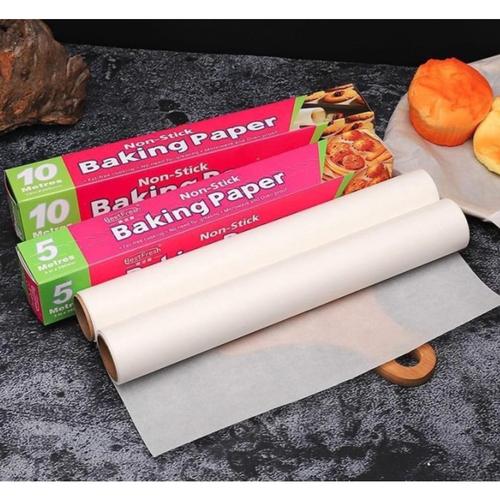Jual Baking Paper Roll Kertas Baking Roti Licin Bagus 30 cm x 10 M / 5 ...