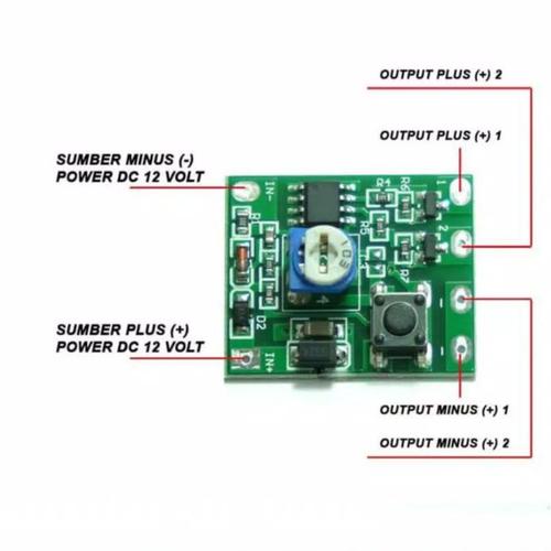 Jual Modul strobo kit s 24 dc 12 vol modul 2 chanel - Kota Tangerang ...