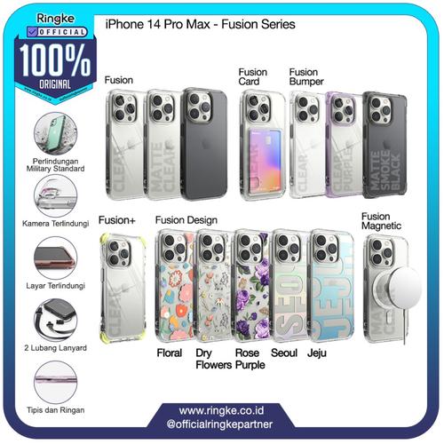 Jual Case iPhone 14 Pro Max Plus RINGKE FUSION Clear HYBRID Air Soft ...