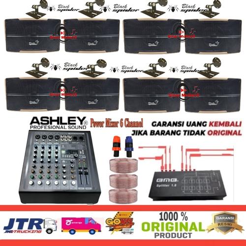 Jual PAKET SOUND SYSTEM CAFE,RESTO,KLINIK 8 UNIT SPEAKER BLACK SPIDER ...
