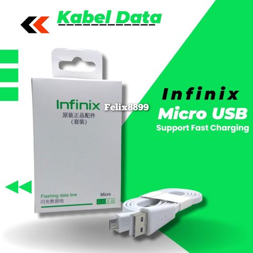 Jual Infinix Kabel Data Charger Original Micro USB Fast Charging - Kota ...
