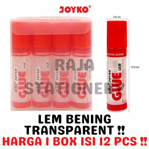 Jual JOYKO TRANSPARENT GLUE 50ML LEM CAIR JOYKO PRAKARYA GL-R50 [12PCS ...