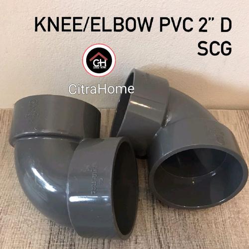 Promo Knee / Elbow PVC 2" D SCG - Kota Bandung - CitraHome | Tokopedia