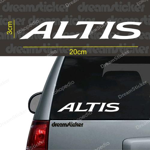 Jual Sticker Stiker Mobil Toyota Corolla Altis - Gold - Kab. Bandung ...