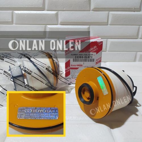 Jual Fuel Filter Solar Innova Reborn Hilux Revo Fortuner VRZ Original ...
